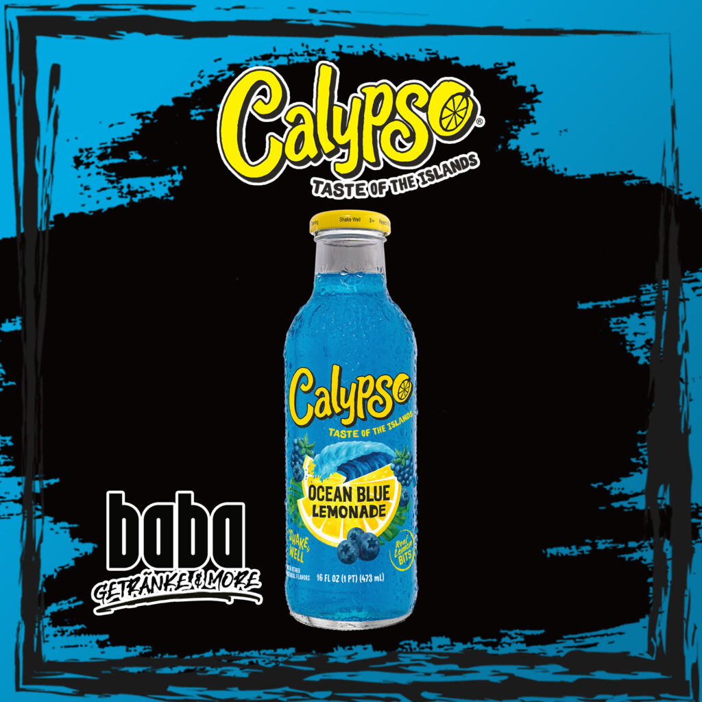 Calypso Ocean Blue Lemonade - 473ml - Baba Getränke
