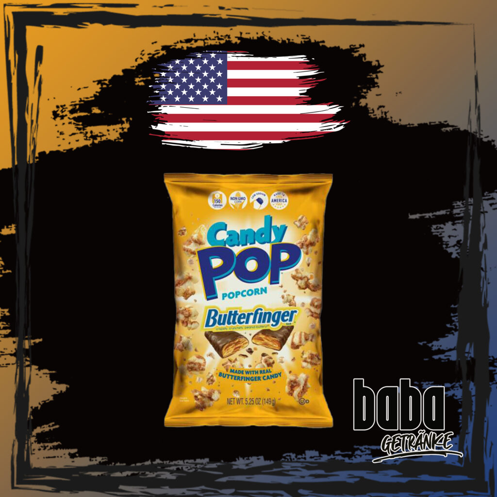USA - Candy - Pop - Popcorn - Butterfinger - 149g - Baba Getränke