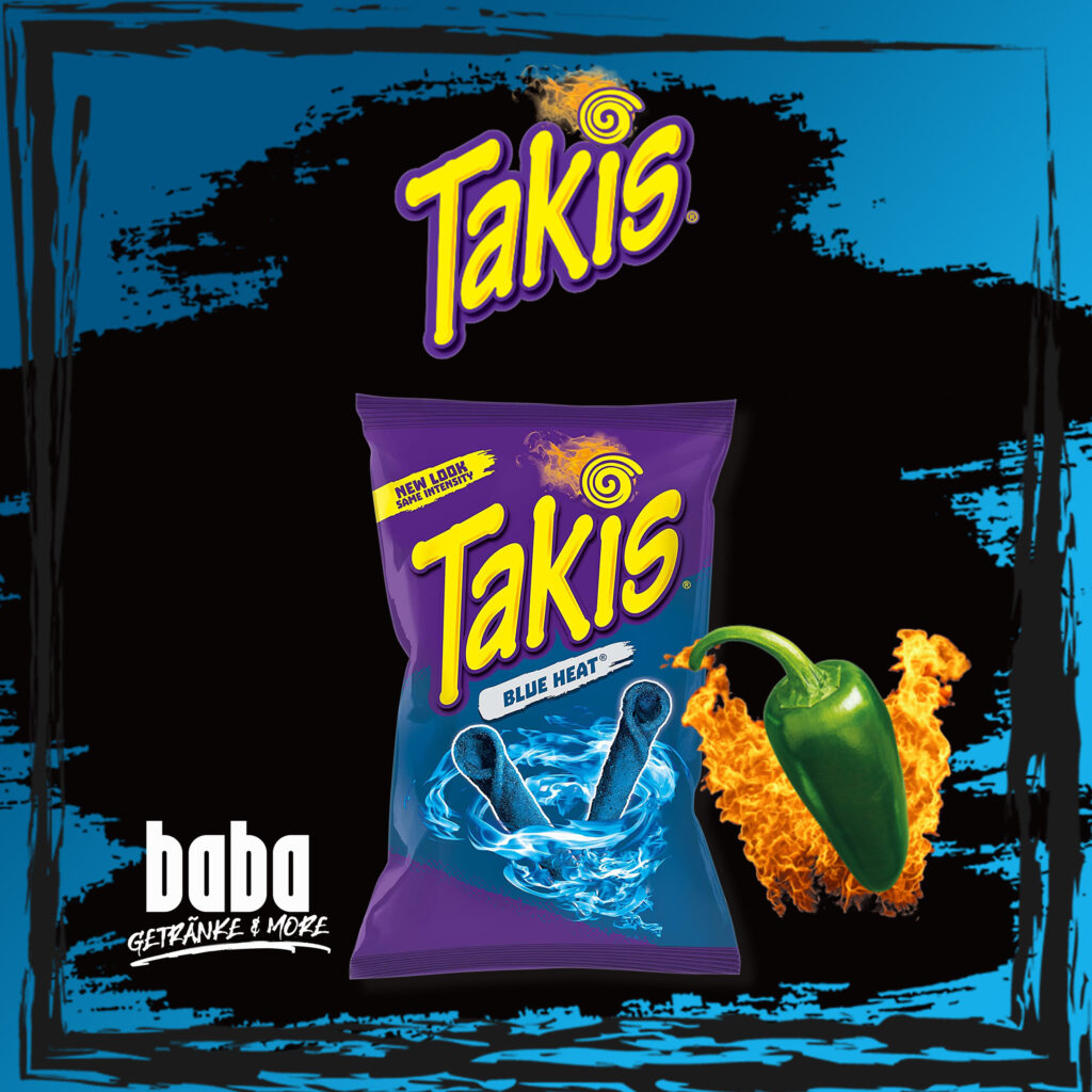 Takis Blue Heat – 90g - Baba Getränke